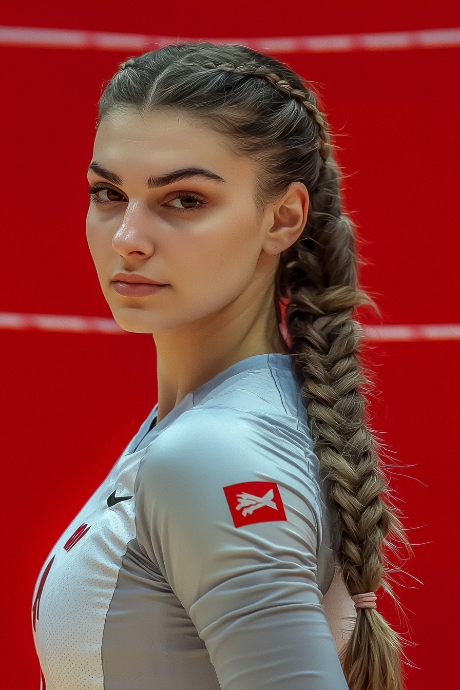 20 Cool Braided Hairstyles for Basketball Players - Belle Beauty Hacks