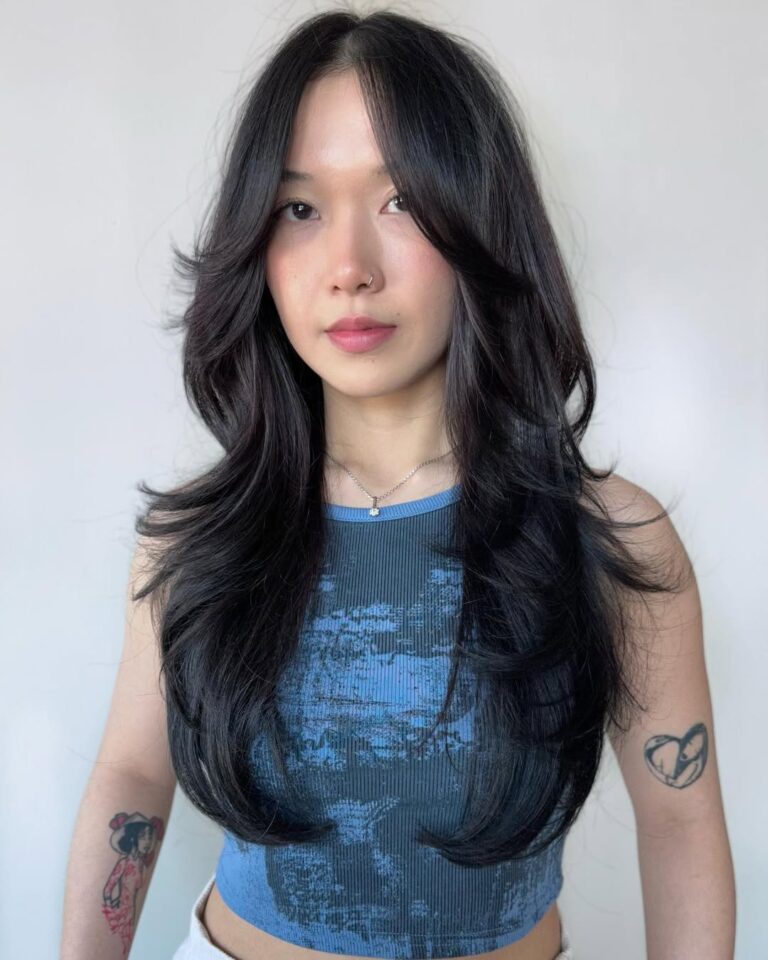 21 Wolf Cut Long Hair Ideas - Belle Beauty Hacks