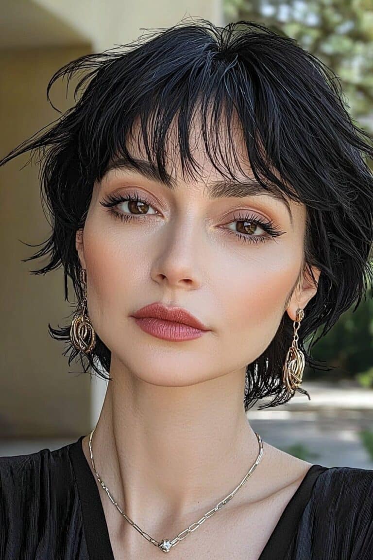 23 Trendy Wolf Cut with Bangs Ideas - Belle Beauty Hacks