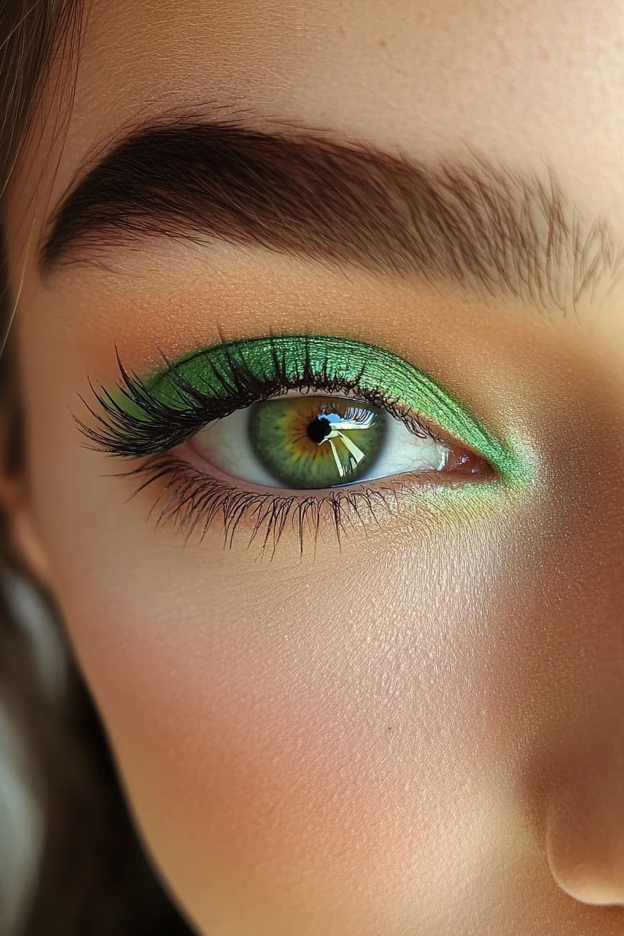 15 Stunning Green Eye Makeup Looks For 2025
