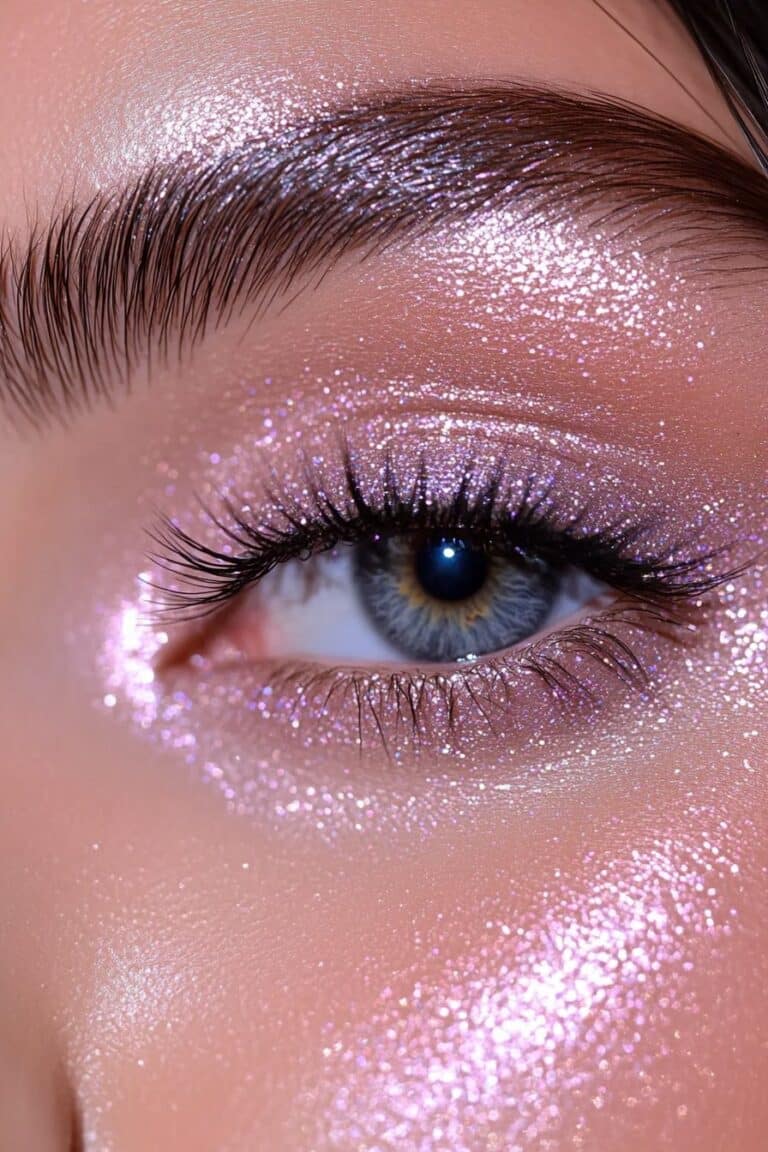 17 Simple Glitter Eye Makeup Looks Anyone Can Master in 2025