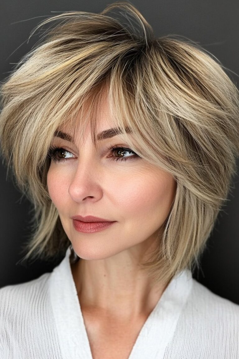 25 Stunning Medium Length Hairstyles for Women Over 50