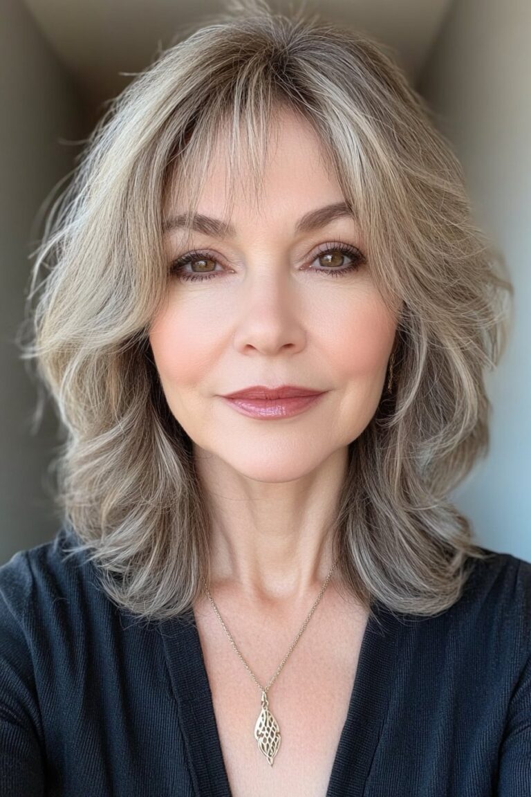 26 Most Flattering Layered Hairstyles for Women Over 50