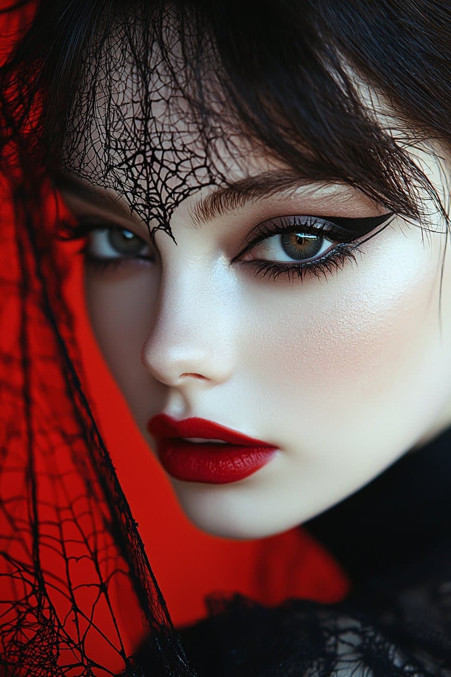 15 Spooky Spider Makeup Looks You Can Create in 10 Minutes
