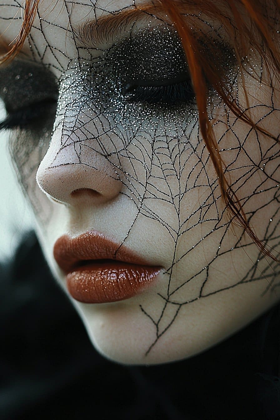 15 Spooky Spider Makeup Looks You Can Create in 10 Minutes