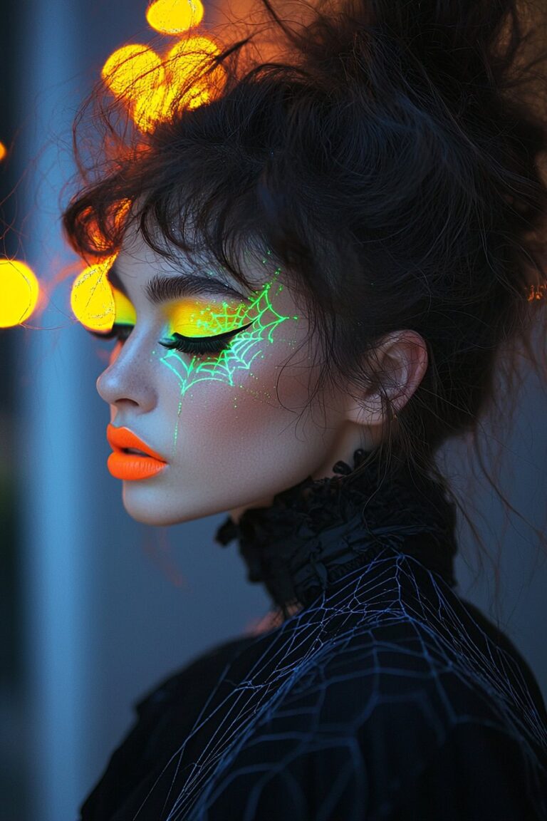 15 Spooky Spider Makeup Looks You Can Create in 10 Minutes
