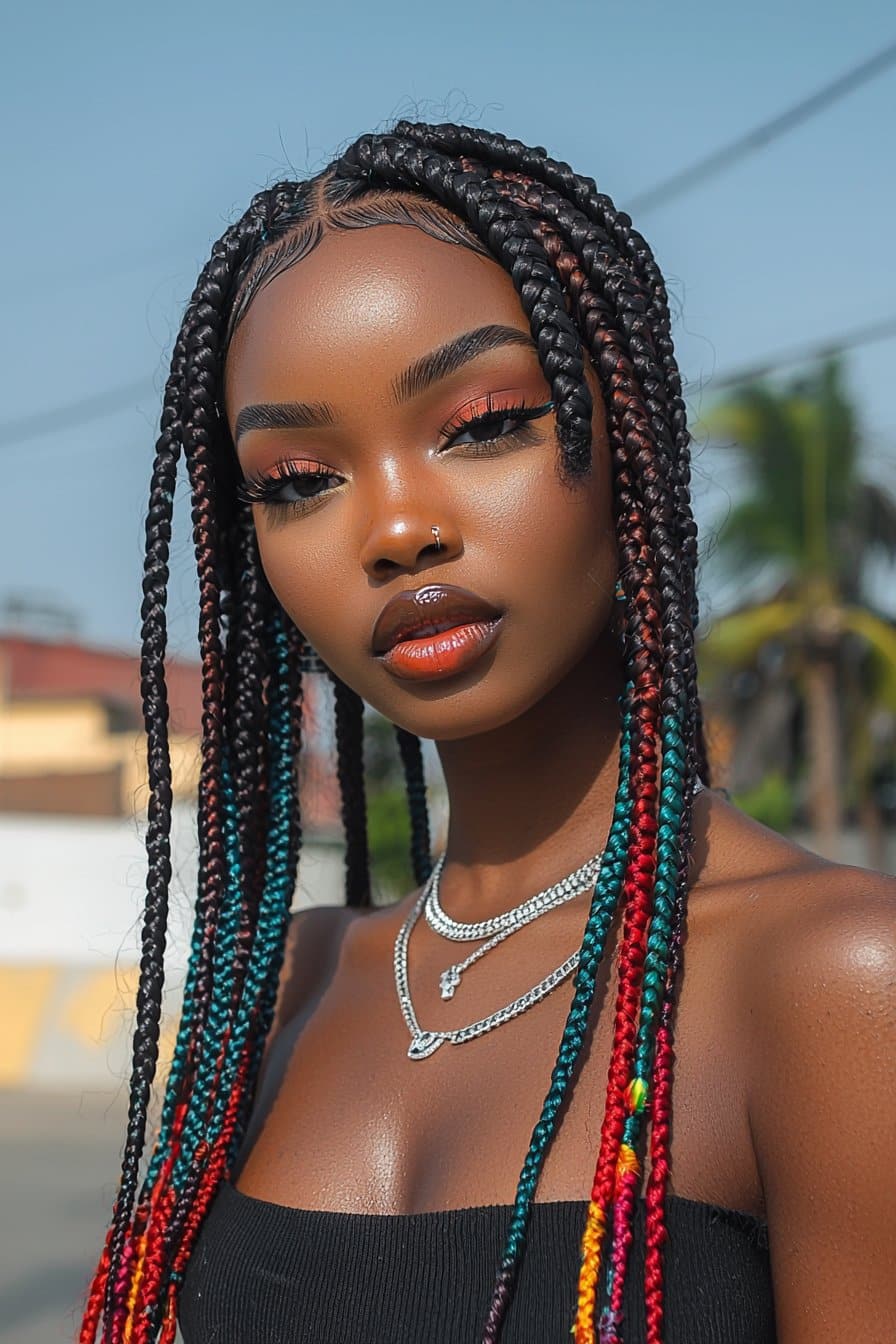 17 Beautiful Fulani Braids with Sew In Ideas
