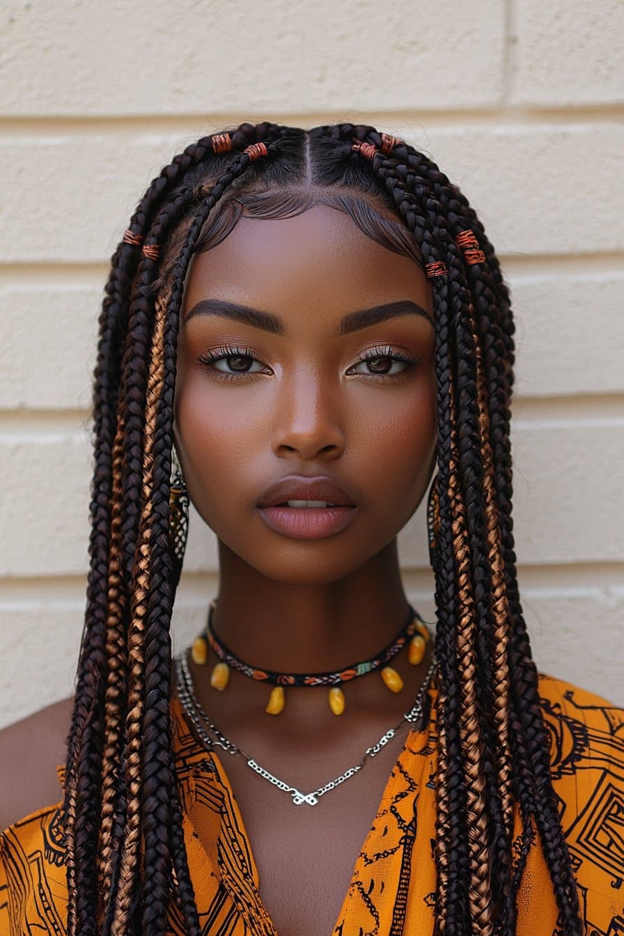 17 Beautiful Fulani Braids with Sew In Ideas