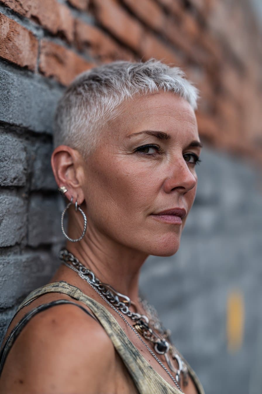 17 Flattering Short Spiky Haircuts for Over 60