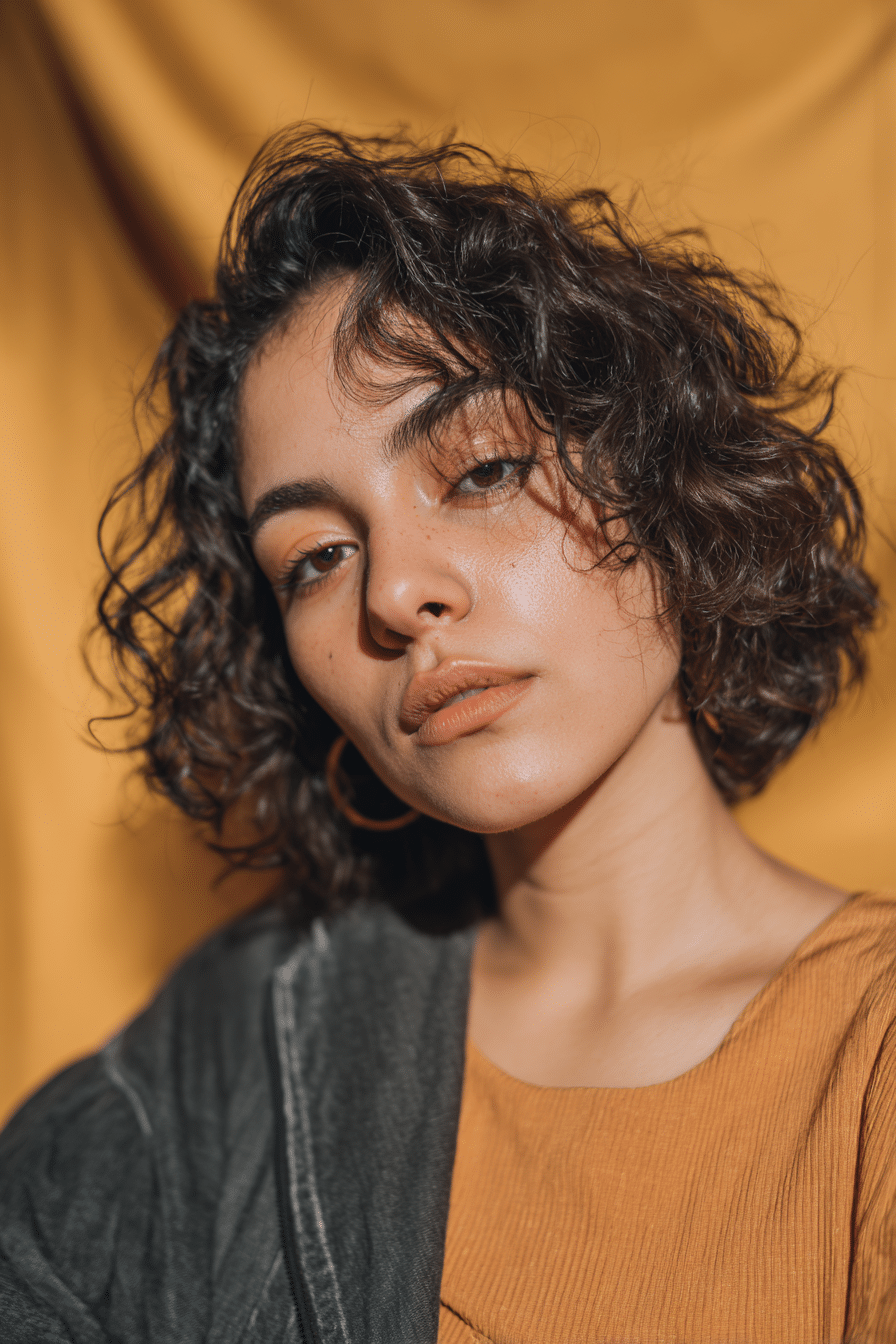 17 Trendy Curly Hairstyles for Short Hair Girls