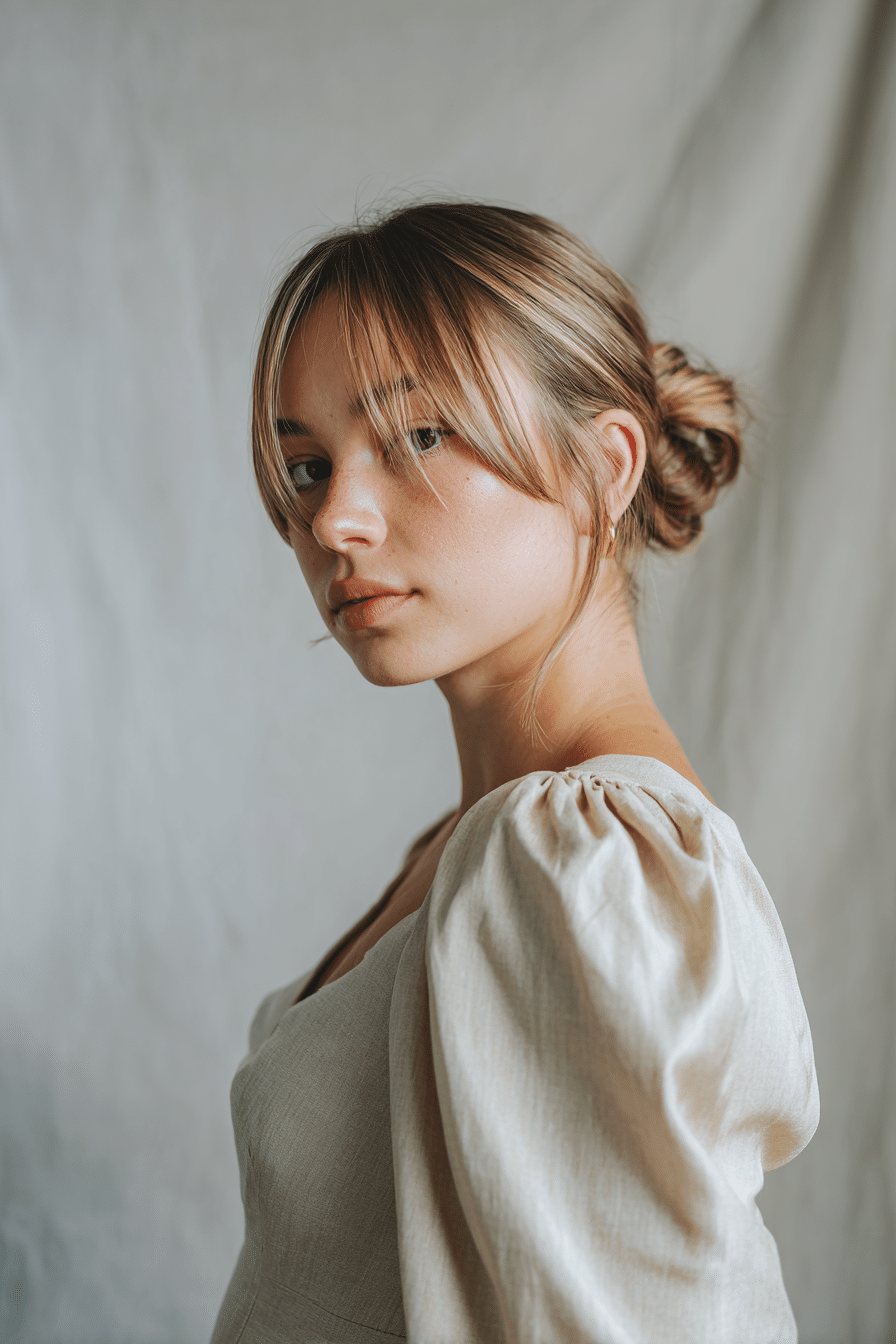 16 Stunning Slicked Back Hair Bun Styles