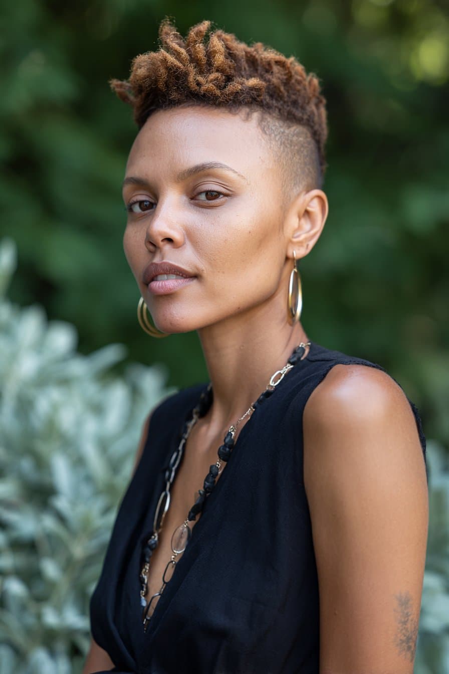 14 Stunning Short Loc Styles Every Woman Should Try