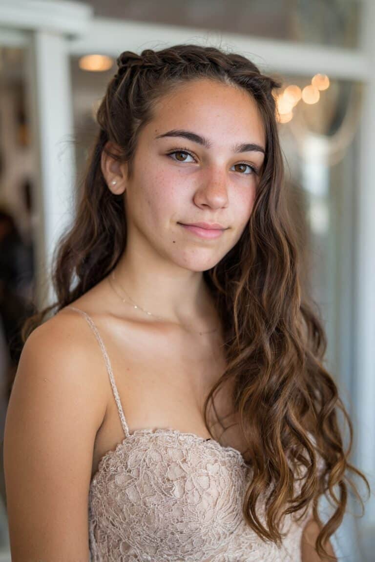 14 Stunning Half Up Half Down Hairstyles for Prom Night