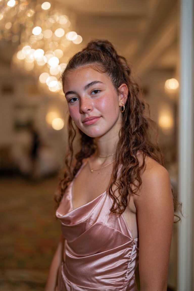 14 Stunning Half Up Half Down Hairstyles for Prom Night