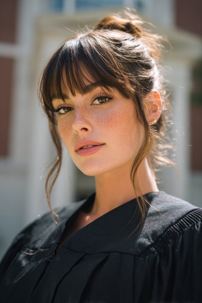 14 Grad Hairstyles to Elevate Your Graduation Look