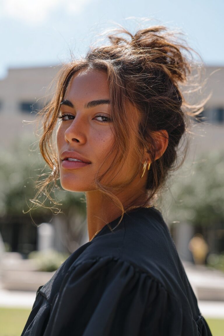 14 Grad Hairstyles to Elevate Your Graduation Look