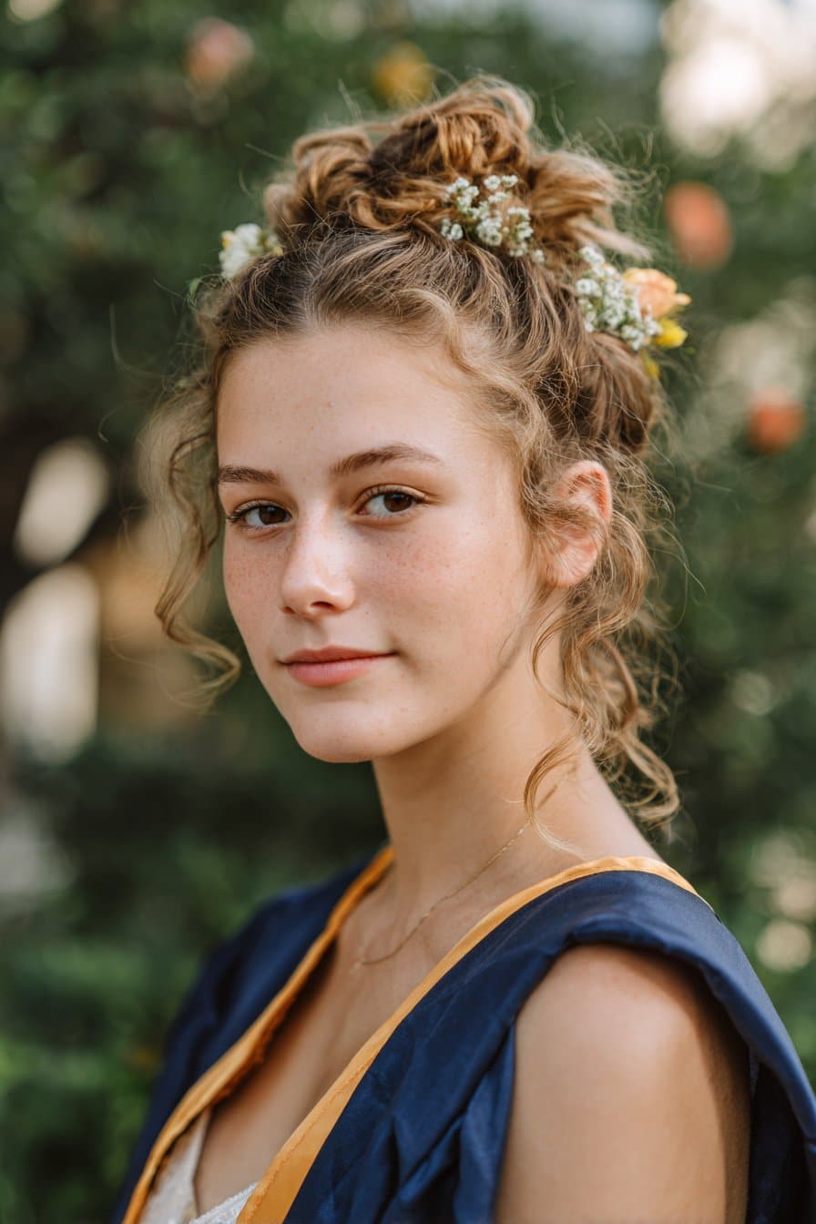 14 Grad Hairstyles to Elevate Your Graduation Look