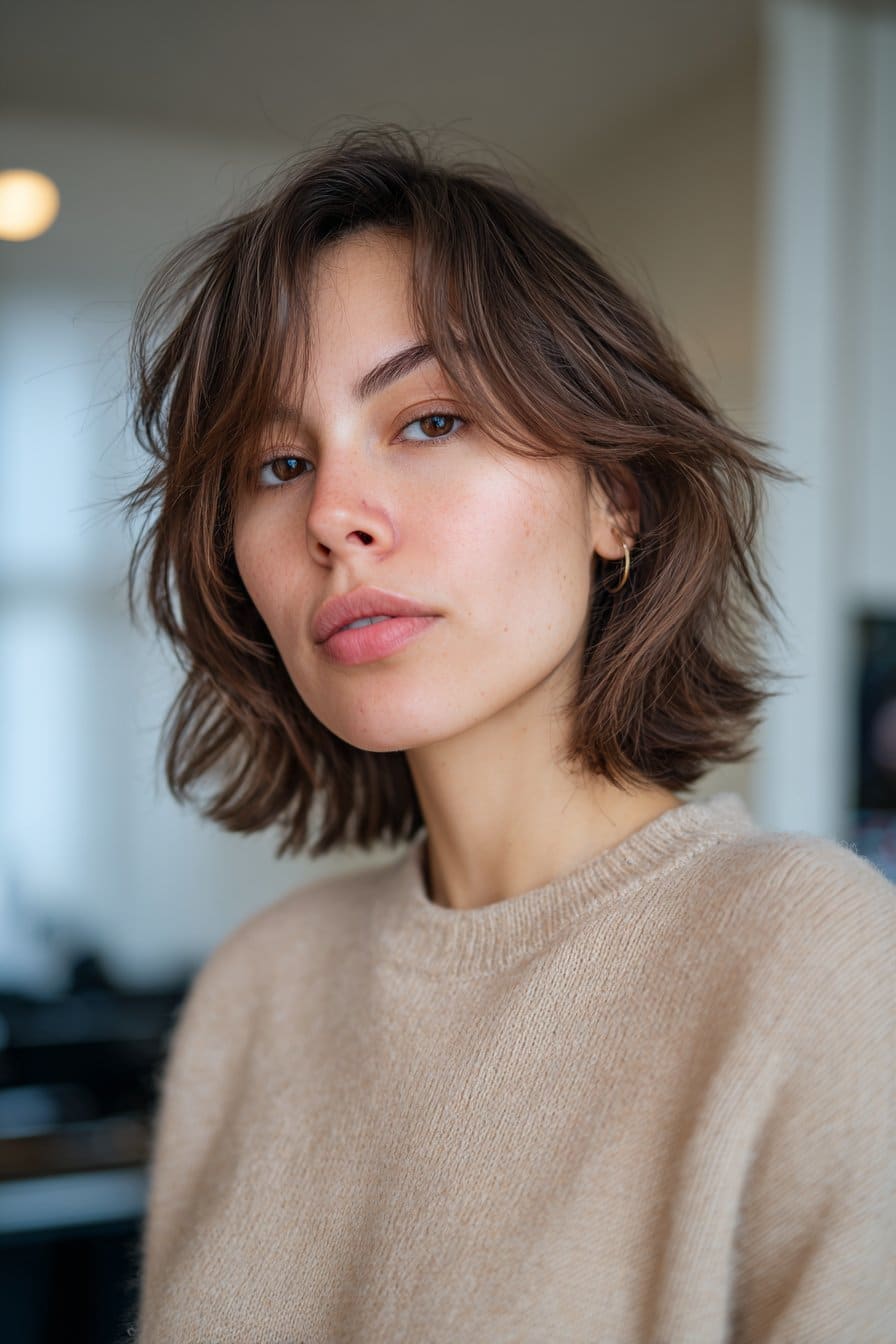 14 Trendy Medium Length Shag Haircut - Belle Beauty Hacks