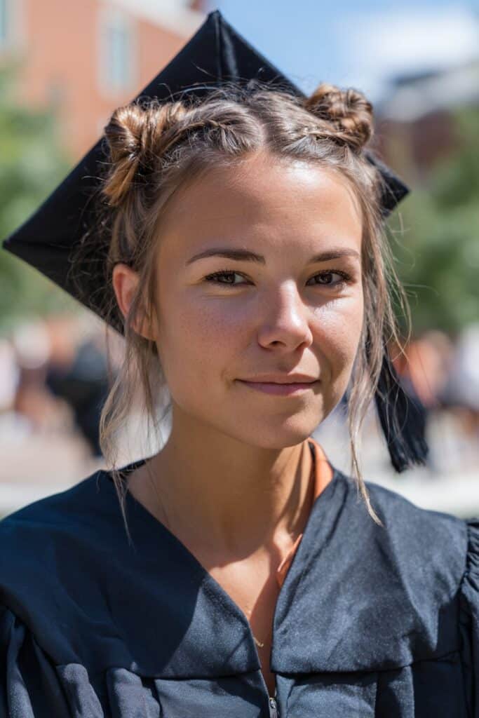 15 Stunning Grad Hairstyles to Rock with Your Cap