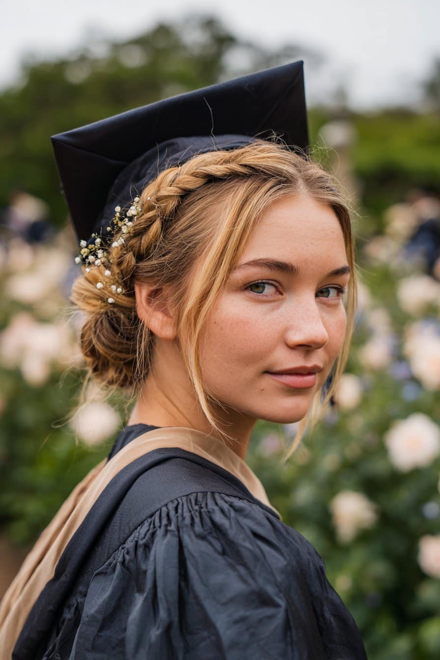 15 Stunning Grad Hairstyles to Rock with Your Cap