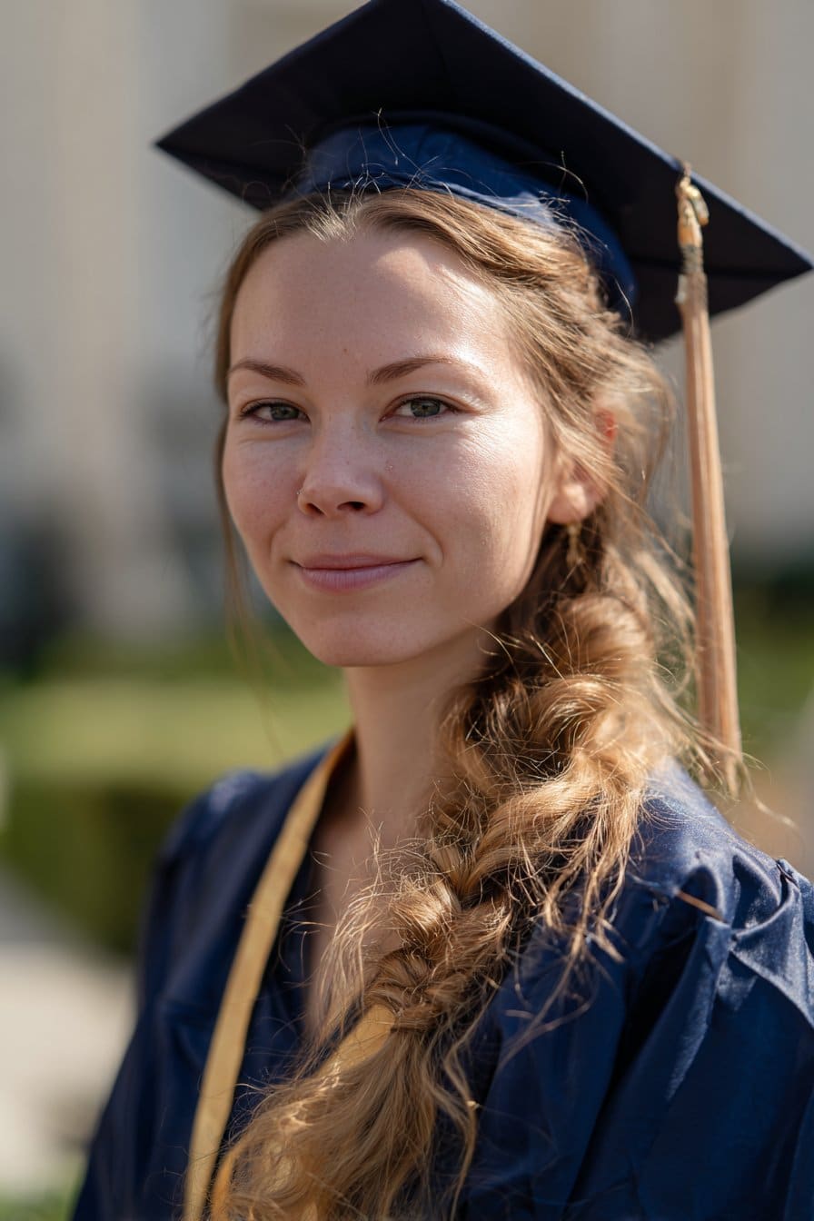 15 Stunning Grad Hairstyles to Rock with Your Cap