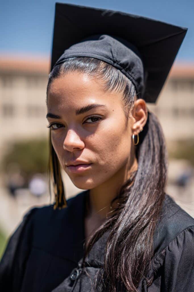 15 Stunning Grad Hairstyles to Rock with Your Cap