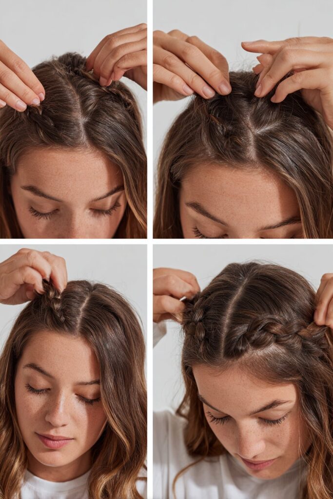 How to French Braid Step by Step For Beginners