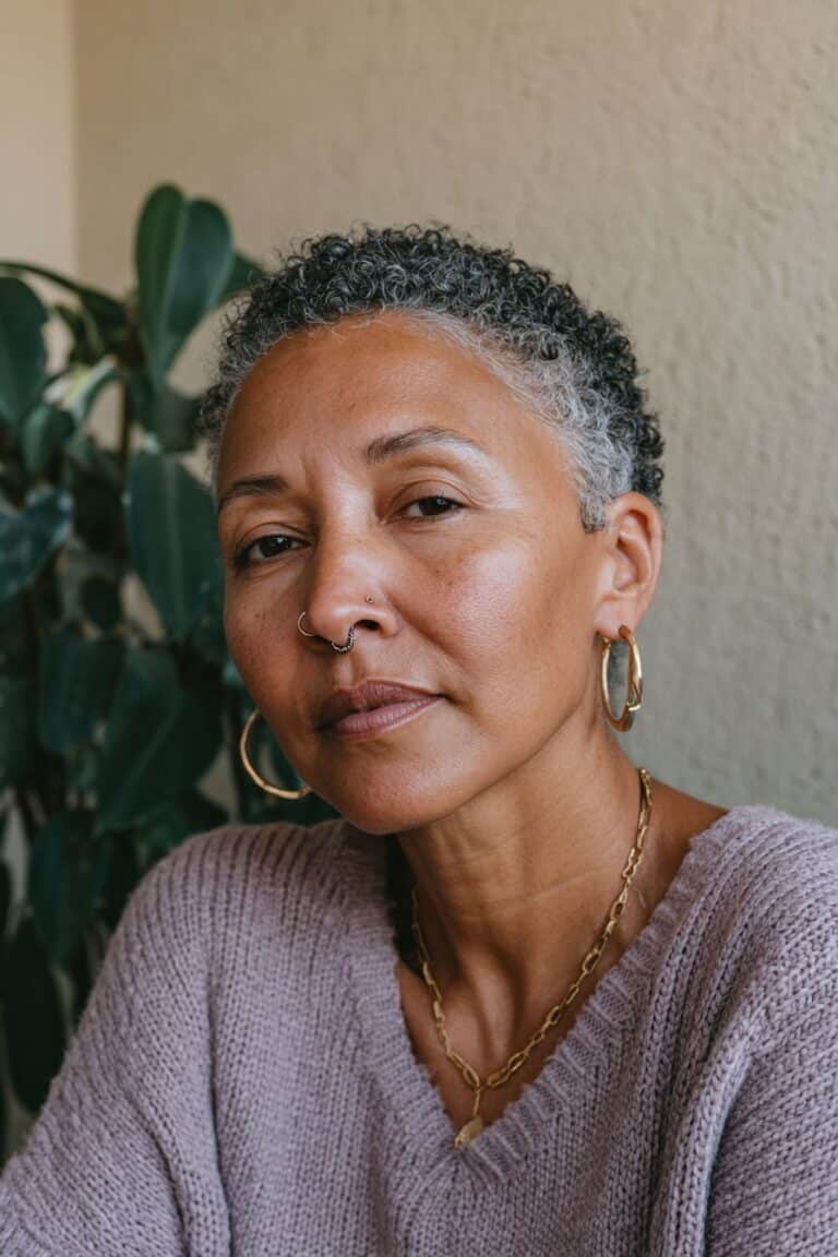 13 Short Natural Haircuts For Black Females Over 50