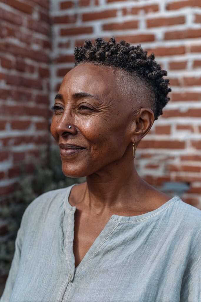 13 Short Natural Haircuts For Black Females Over 50